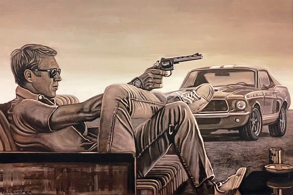 Mr. Kewl Canvas Print - Fine Artist Michael Longhofer