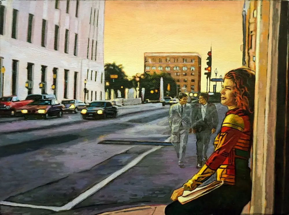 Depository of Lies Original - Fine Artist Michael Longhofer
